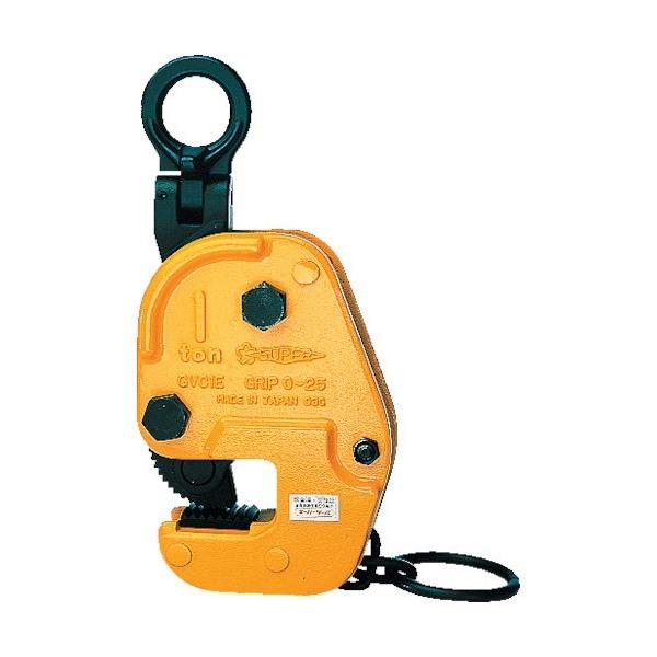 商品画像はイメージ画像です。実際とは異なる場合がございます。 ■特徴 構造用形鋼はもちろん平鋼板についても安定した横吊り運搬作業ができ、形鋼の反転にも使用できます。 フェイス幅100mmのI形鋼にも使用可能です。（GVC0.35E・0.5E...