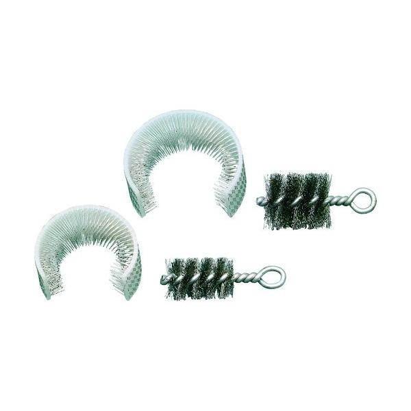 高炭素鋼（S45C）ブラシを採用し丈夫です。 用途 CB46用替えブラシとして。 適合本体:CB46 セット内容:内ブラシ×2個、外ブラシ×2個   【入数】 1Ｓ CBB46