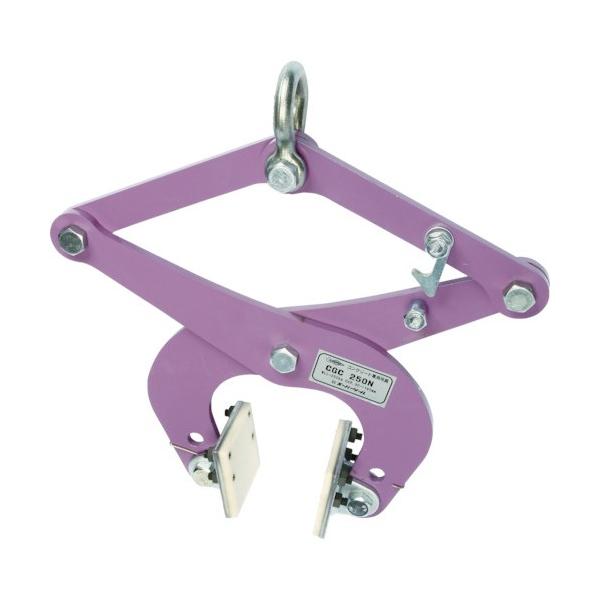 商品画像はイメージ画像です。実際とは異なる場合がございます。 ■特徴 開放ロックへの切り替えがフックプレートのワンタッチ操作で簡単です。 特殊ゴム製パッドにはスパイク機構を採用し、吊り荷を確実にクランプします。  ■用途 鉄筋コンクリートU...