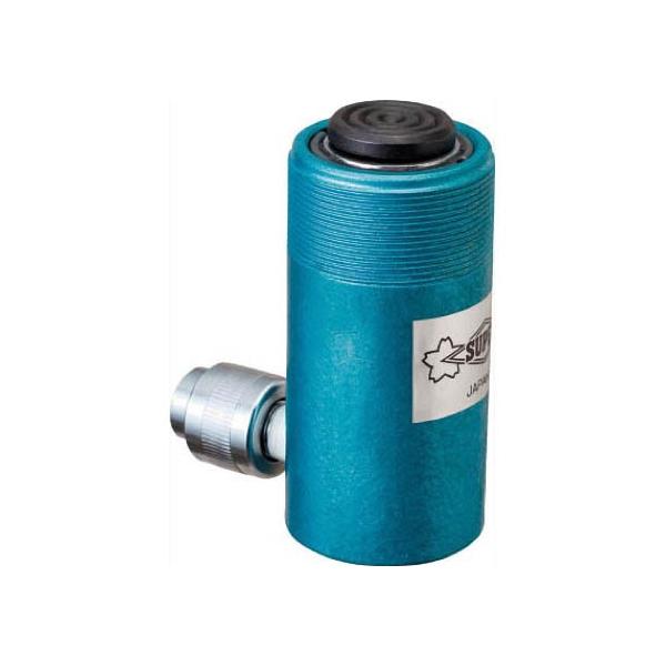 ●最低高さを極力抑えた設計。 ●単動式でスフ゜リンク゛を内蔵していますので、1本の高圧ホースで往復します。 ●最高使用圧力:70MPa ●揚力:100kN ●ストローク:50mm ●最低高:121mm ●ヘッド径:38mm ●外径:57mm...