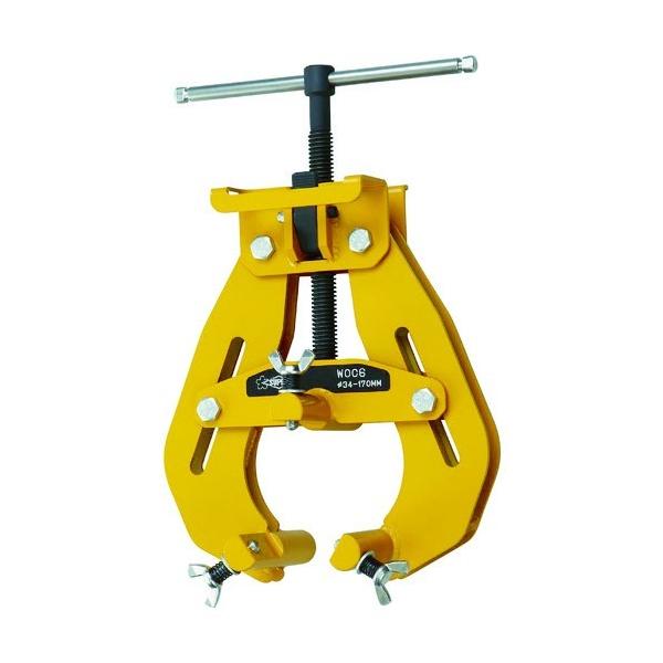 本体締め付けねじは、早送り機構付で素早い着脱が可能です。 配管接触部にステンレス材使用で、鉄・ステンレス配管どちらでも使用可能です。 幅広いパイプサイズに適合します。 ピース使用の仮付け溶接不要、グラインダー仕上げ不要です。 母材は無傷、欠...