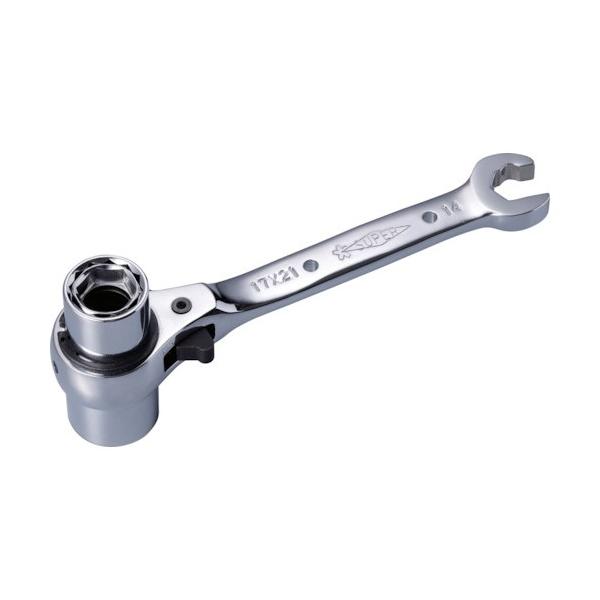 【商品説明】  ●5サイズラチェットレンチ  【商品スペック】  ●サイズ(mm):L…185、D…40.7、D1…32.3、D2…28.4、T…18.4、T1…25、T2…9.5、T3…11.5、T4…9 ●質量(g):450   【入数...