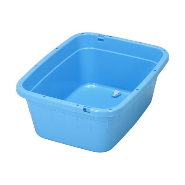 ■特徴 角型は無駄なスペースを取りにくく使い勝手も抜群です。ホース止め、水抜栓付です。  ■仕様 食品衛生法適合品 耐熱温度(℃)：-10℃〜120℃  ■材質 ポリプロピレン（PP） ●容量(L):80 ●外形寸法(mm)幅×奥行×高さ:...