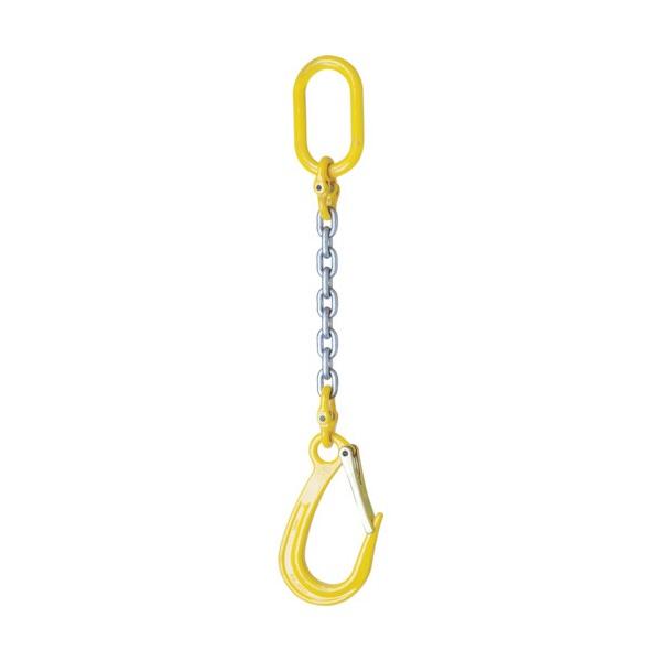 商品画像はイメージ画像です。実際とは異なる場合がございます。 ■特徴 フック、チェーン、リングを接続済みですのですぐにご使用いただけます。 ファンドリーフックは口幅が広くふところが大きいので、直接敷き鉄板や径の太い物などを引っ掛けることがで...