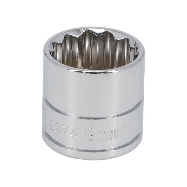 ●ミラー仕上げのメッキが美しいスタンダードソケット。 ●ボルト・ナットを傷めにくい面接触タイプ。 ●12角タイプ。 ●差込角("SQ):3/8 ●サイズ(mm):19 ●全長(L;mm):25.0 ●先端部ソケット外径(D1;mm):26....