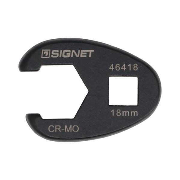 ●ブレーキ周りの整備に最適。 ●サイズ(mm):18 ●差込角("SQ):3/8 ●幅(mm):35 ●全長(mm):48 ●厚み(mm):10 ●材質:クロームモリブデン ●メーカー型番:46418   【サイズ】 3/8DR　18mm ...