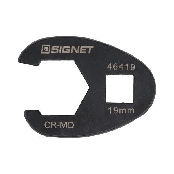 ●ブレーキ周りの整備に最適。 ●サイズ(mm):19 ●差込角("SQ):3/8 ●幅(mm):36 ●全長(mm):49 ●厚み(mm):10 ●材質:クロームモリブデン ●メーカー型番:46419   【サイズ】 3/8DR　19mm ...