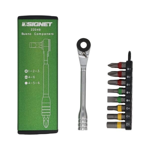 ●DIYや自転車の車載工具にも最適。 ●ミニラチェットセットがポップなカラーで登場。 ●手の平に収まるコンパクトサイズ。 ●柄部分にもビット装着可能。 ●ミニラチェット全長(mm):93/ヘッド幅(mm):15/ヘッド厚み(mm):10/ギ...