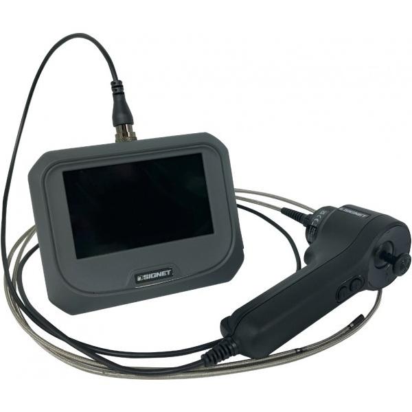 カメラヘッド(mm):3.9 プローブ全長(m):1.5 プローブ材質:ステンレス（ヘッド含む） 質量(g):365 先端可動域:180°＋全方向 視野:90° DOF:10 mm~100 mm 被写界深度（ピントが合う距離のこと） 解像度...