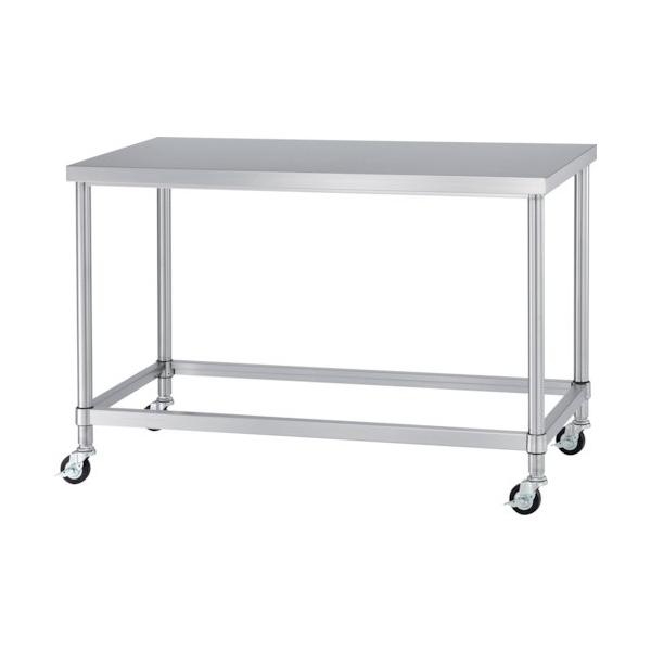 商品画像はイメージ画像です。実際とは異なる場合がございます。 ■特徴 直径φ38mm太径パイプ採用の丈夫な作業台です。 高さ850mm以下同一価格です。 φ100mmウレタンキャスター付です。  ■用途 移動台として。  ■仕様 キャスター...