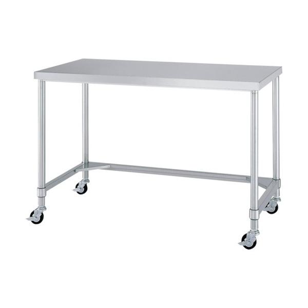 商品画像はイメージ画像です。実際とは異なる場合がございます。 ■特徴 用途に合わせて高さ変更が可能です。(工場オプション) 高さ850mm以下同一価格です。 直径φ38mm太径パイプ採用の丈夫な作業台です。 スチール製　100φウレタン車(...