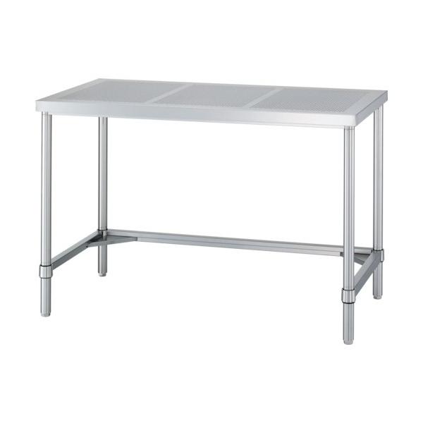 商品画像はイメージ画像です。実際とは異なる場合がございます。 ■特徴 天板にパンチングパネルを採用しているため通気性があり、クリーンルームでの使用に適しています。  ■用途 天板:パンチングパネル天板（ピッチ6mm-11mm 千鳥配列） 作...