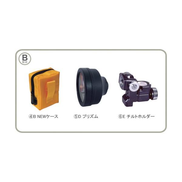 ■特徴 プリズムだけの基本セットです。 トプコンの純正５型プリズムと互換性があります。  ■用途 測量。  ■仕様 反射プリズムST-5型Bセット  ■セット内容 プリズム用ケース プリズム チルトホルダー  ●反射プリズムST-5型Bセッ...