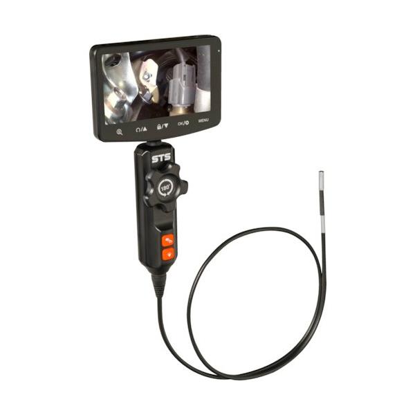 ■特徴 5.0インチ大型IPSカラー液晶です。 カメラヘッド可動式（左右それぞれ180°）です。 先端側視ミラー標準付属です。 ■用途 自動車や機械内部の保守点検。 配管内部の点検。 空調設備などの内部点検。 ■仕様 モニター:5.0インチ...