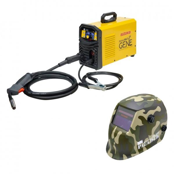 ・200V半自動溶接機のロングセラーモデル「アーキュリー160」が新たな世代に進化！ ・新発売を記念し数量限定！液晶式自動遮光溶接面FIELDERが同時に手に入るお得なセットです！ ・溶接機本体とオーソドックスな自動遮光面がセットなので消耗...