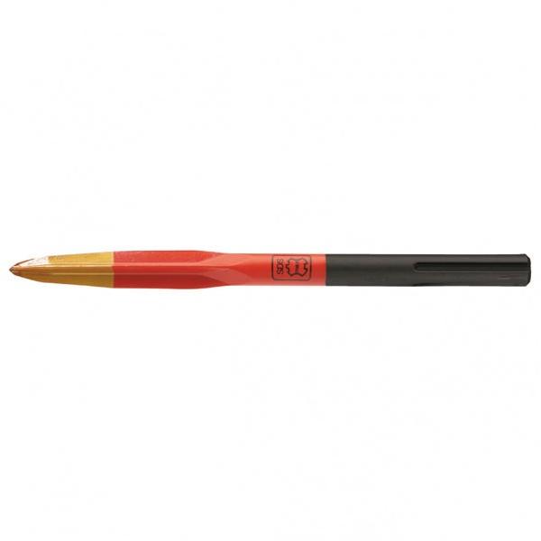 ●コンクリートのハツリ作業。 ●刃先が摩耗してもエッジが常に残っている為、再鍛造(修理代)が不要です。 ●商品サイズ:幅18×高さ280×奥行き18mm ●重量:393g ●SDS-MAX用   【サイズ】 18φ×280mm 【入数】 1...