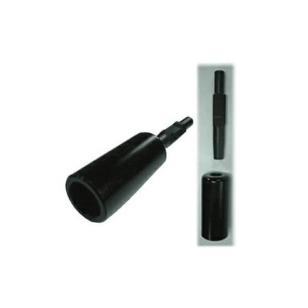 電動ハンマーに装着し単管(48.6Φ)及び杭を地中に打ち込む為のアダプターです。 大ハンマーで打ち込むよりも数倍安全で早く打ち込めますので、作業効率がアップします。 建設現場の仮設工事(仮設ハウスの基礎・仮囲い組立など)に、大変便利です。 ...