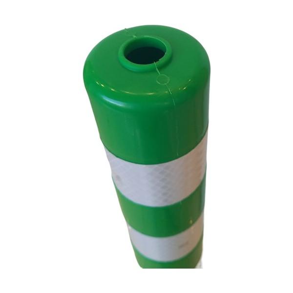 ■特徴 柔軟性に優れる視線誘導票を自社オリジナルで設計開発しております。  一般的な丸形ベースタイプで設置場所を選ばず使用可能です。  民間駐車場用途として低価格でご提案させていただきます。  施工も簡便で設置面にあわせた専用アンカー付属な...