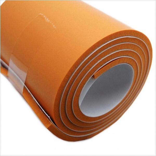 【商品説明】 鋏やカッターで必要なサイズに簡単にカット可能です。 ゴムのみですので力加減が伝わりやすい厚さです。 テープ付きのため、竹ヘラ、木ヘラ、金ヘラなどに簡単に装着出来ます。  【用途】 シーリング材充填後の目地全般のならし作業。  ...