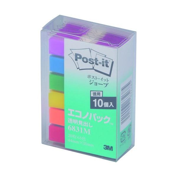 ■特徴 丈夫で破れにくい、フィルム素材のポスト・イット［［Ｒ上］］ 製品です。 貼ると透明になり下の絵や文字を隠しません。 1枚ずつ取り出せるポップアップ式です。 まとめ買いにおすすめの10個パックです。  ■用途 幅のタイプや色数が豊富で...