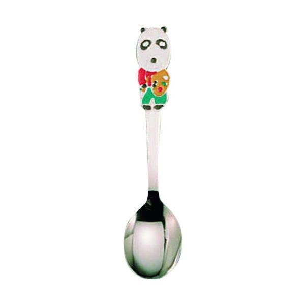 商品画像はイメージ画像です。実際とは異なる場合がございます。 ■仕様 柄模様：ぱんださん 形状名：スプーン 材質：ステンレススチール・アクリル焼付け仕上   【重量】 32g 【入数】 1個 OOK11001