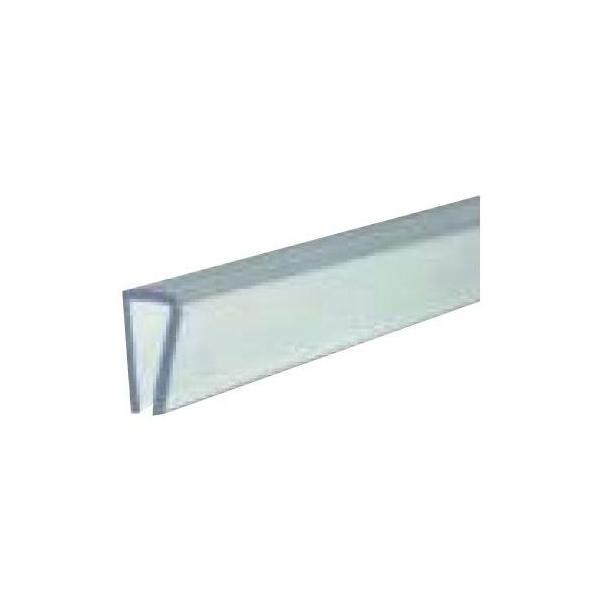 コの字金具・破損止め C型 破損止め 倒れ止め  【サイズ】 2000mm 【カラー】 半透明 【入数】 1 04710