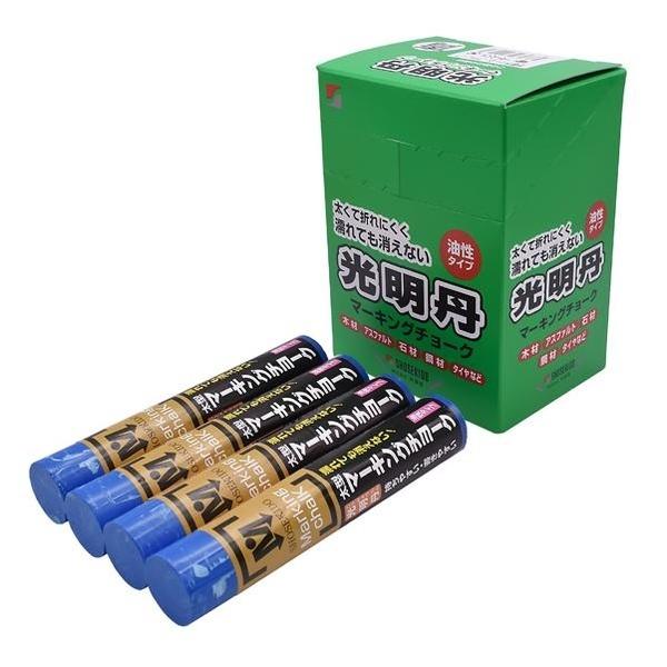 ■特徴 ・軸径20mmの極太チョーク。 折れにくく、力を入れて書きやすい。 ・油性顔料で耐光性・耐候性に優れる。 ■用途 木材、アスファルト、コンクリート、ブロック材、鉄鋼材、石材、タイヤなど 土木・建設用マーカー・チョーク・クレヨン 土木...