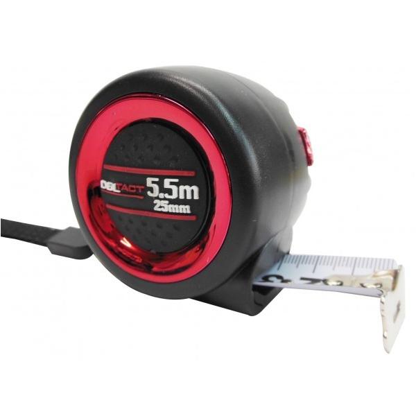 手のひらサイズのコンパクトコンベックス！ 長さ×テープ幅 5.5m×25mm 本体サイズ H60×W55×D45mm 引き出した位置で止まるセルフロック機能 用途に合わせて選べる3サイズ ベルトクリップ付き ロック付コンベックス ロック付コ...