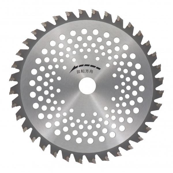 ●切れる特大R型で石にも強い! ●【特長】タフなチップで耐久性抜群!荒地・山林・河原向き。 メッシュで超軽量。 切れる特大R型:斜め埋込み型。 ●【用途】雑木・笹・竹・雑草 ●刃厚:2.0mm ●本体サイズ(mm):縦230×横230×奥行...