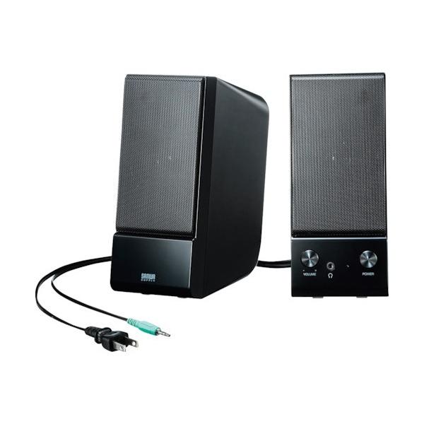 ■特徴 実用最大出力10Wのハイパワーと、奥行きのあるハウジングで広がりのある音を再現できる2chマルチメディアスピーカーです。 左右のスピーカー間は3.5mmモノラルミニプラグケーブル接続のセパレート式になっており、市販の延長ケーブルで延...