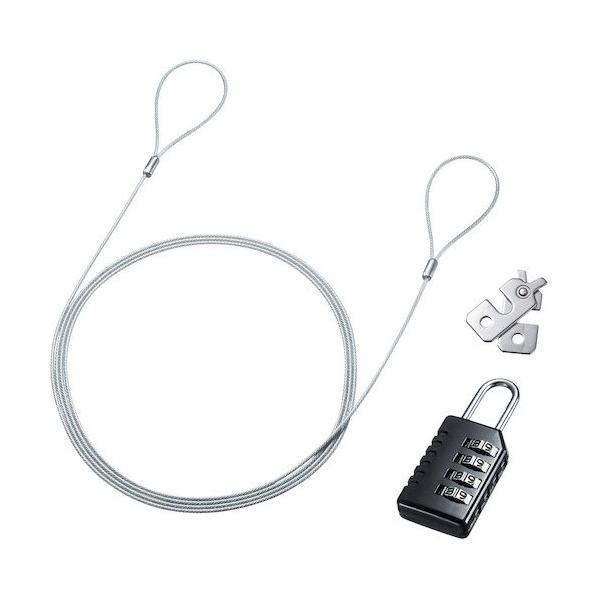 ■特徴 NobleWedgeスロットに簡単取付け、ダイヤル錠タイプです。 取付け部品が小さくなっており、取付け後、邪魔になりません。 ■用途 パソコンの盗難防止に。 ■仕様 取り付け可能スロットサイズ:3.2×4.5mm 暗証番号桁数4桁 ...