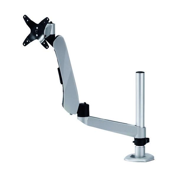 ■特徴 水平垂直空間に自由に可動できます。 液晶テレビにも対応します。 アーム関節が1箇所+垂直可動のタイプです。 水平空間に対して全方向に自由に動かすことができます。 先端部は垂直アームになっており、使用者の目線の高さに合わせることが出来...