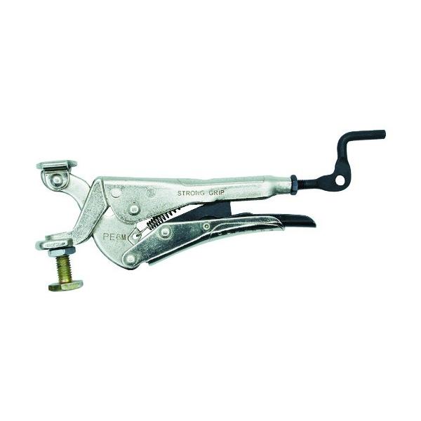 ■特徴 ヘッド部のスクリュー出し入れができることで、保持するワーク形状、姿勢の幅が格段に広がります。  ■用途 各種ワークの保持に。   【重量】 0.25kg 【入数】 1丁 PE6M