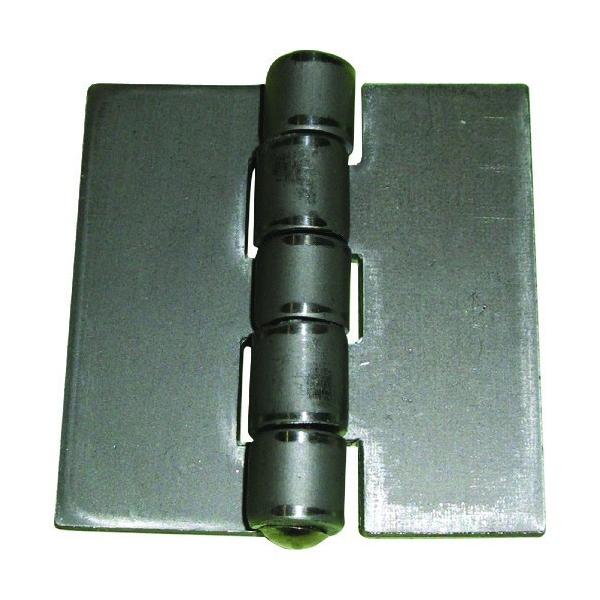 ■特長 スタンダードな溶接取付の丁番です。  厚口で頑丈です。  生地のままなので、塗装も思いのままです。  ■用途 金属扉に。  機械部材に。  ■仕様 全長(mm):89 幅(mm):85 厚さ(mm):3.8 耐荷重(kg)2個使用時...