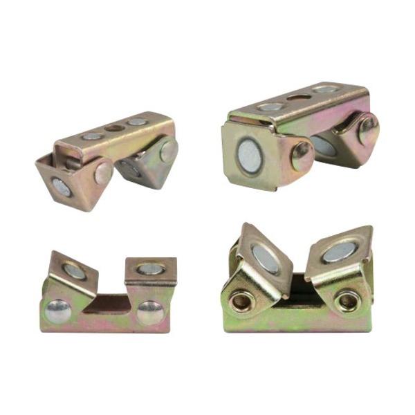 ■特徴 鋼材の成形・保持・位置決め・軽作業の組み立て時など、様々な用途でお使いいただけます。 丸・平・四角いワークを保持し、位置決めができます。 ■用途 軽作業と狭い場所でのワークの保持に。 ■材質 スチール（Q235鋼）、ネオジム磁石（N...