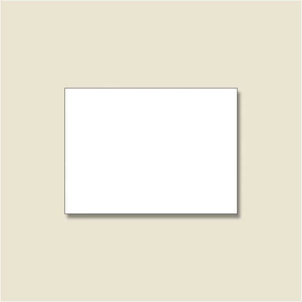 ■特徴 ●汎用性の高い白無地のカードです。  ■仕様 ●商品サイズ：95×130mm ●材質：ケント紙 ●入数：1パック(50枚)    【入数】 50枚 007229500