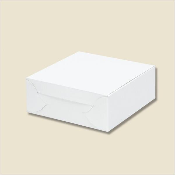 ケーキ4個用、和菓子などにもおすすめです。   【サイズ】 120×122×45mm 【カラー】 ホワイト 【入数】 10枚 004246804
