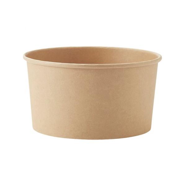 ナチュラル感のあるおしゃれなクラフトのペーパーカップです。 浅型で、サラダやお惣菜などのテイクアウト用として。 アウトドアやホームパーティー等にもおすすめです。 別売で「未晒フードカップ浅型500/750/1000ml用フタ」があります。 ...