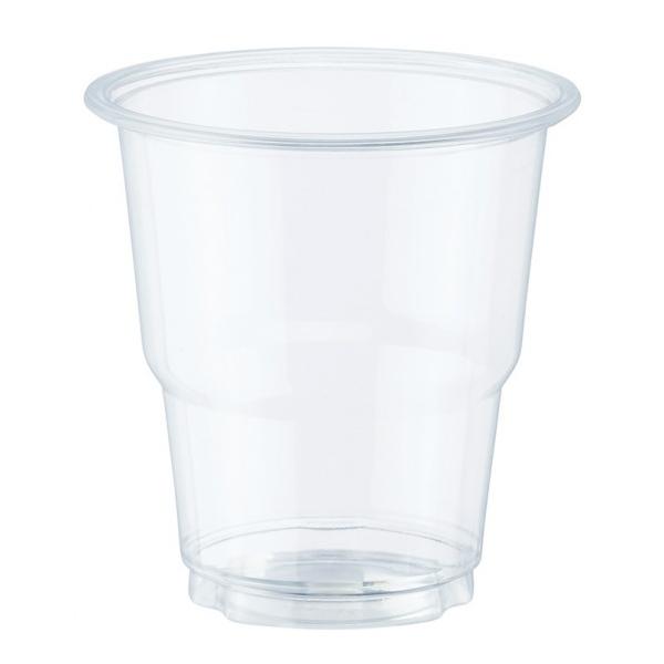 透明度が高く、しっかりした厚みのデザート向けPETカップです。 耐油性・耐薬性に優れています。 口径が広がったシルエットです。 別売で「A-PET平フタ85mm口径用穴付き」「A-PETドームフタ12オンス用穴付き」があります。 容量:27...