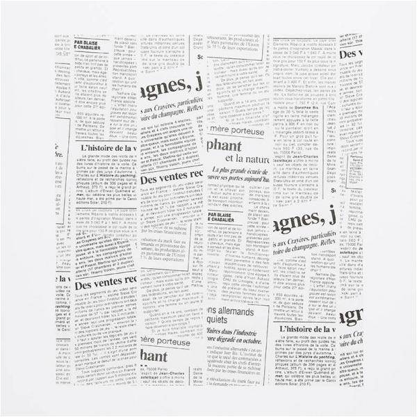 両面がWAX加工されたシートです。 ベーキング・クッキング・ランチ・製菓ラッピングにぴったりの使いやすいサイズです。 人気の英字新聞のデザイン。   【サイズ】 218×250mm 【カラー】 ニュースレター黒 【入数】 100枚 0045...