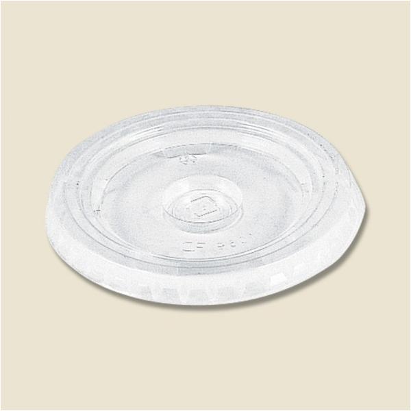 フタのサイズ表示は口径×高です。 ストロー穴付 口径80×高8mm/ストロー穴径:φ13mm   【カラー】 透明 【入数】 100個 004530925