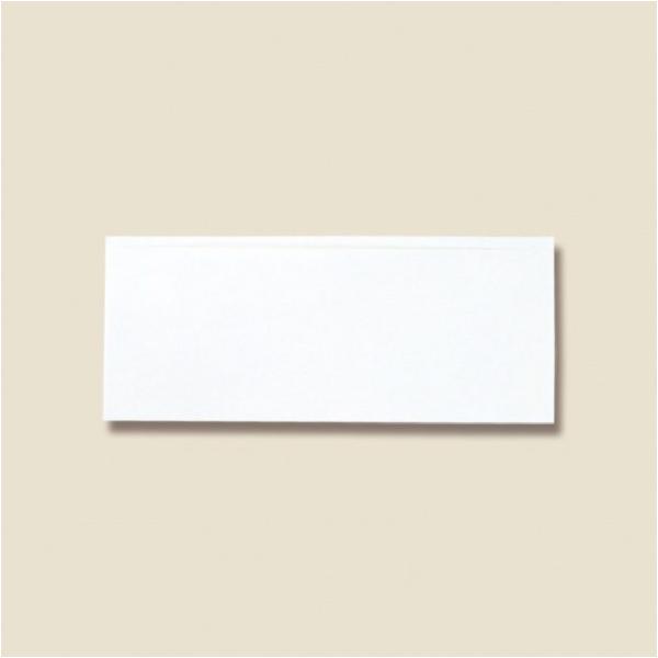 テイクアウトにぴったり！四辺のうち二辺の口があいたタイプの袋です。   【サイズ】 230×75mm 【カラー】 白無地 【入数】 100枚 004738211