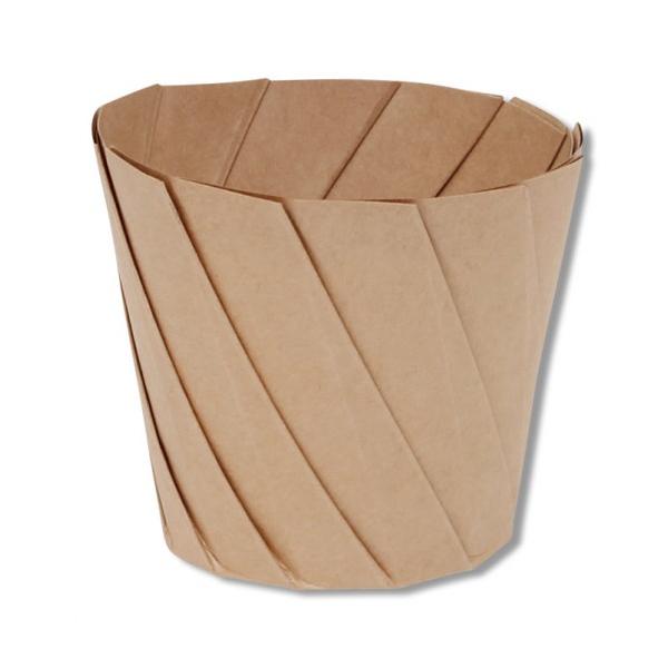 折り紙で折ったようなユニークなデザインのカップです。 そのままならカップ、開けばお皿として使うことができます。 内側は耐水・耐油性があるので、あらゆる食材に対応可能。 幅広い用途でお使いいただけます。 また、植物のアレンジや鉢物をいれてもセ...