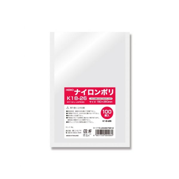 水産加工品・漬物・冷凍食品などに使用する食品向けのポリ袋です。 耐衝撃性、耐摩耗性、突刺し強度に優れ、破袋・ピンホールが起こりにくなっています。 幅広い温度での冷凍・温熱が可能です。 開封用のVノッチ（切り込み）2か所あり。 食品衛生法規格...