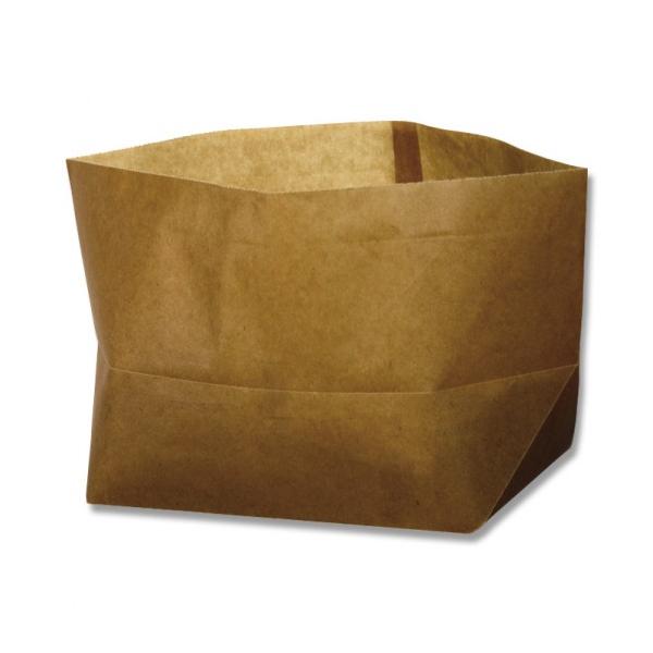 レトロな質感が人気のロー引き袋。 お菓子や食べ物はもちろん、観葉植物や切り花のラッピングにも！ 特殊強粘ギフトシールを張れば、ピッタリ留まってラッピングの自由な幅が広がります。   【サイズ】 360×マチ150×175mm 【カラー】 ク...