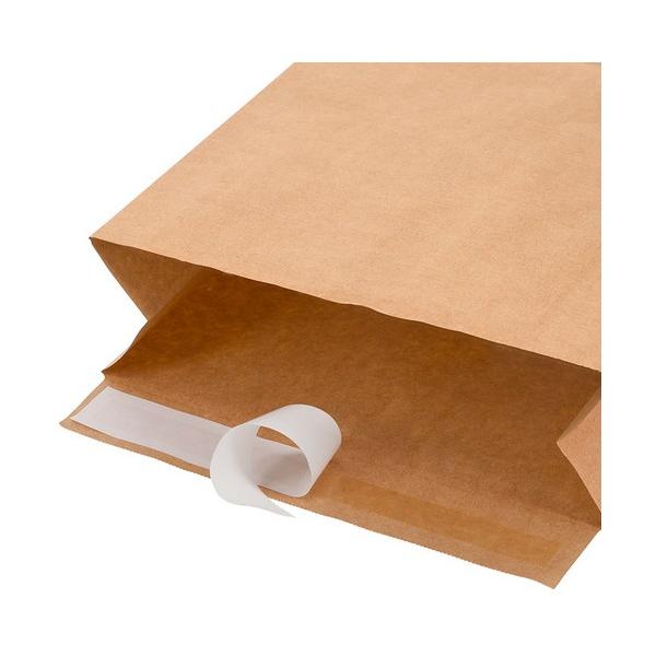 ■特徴 ベロ付きの宅配袋です。 口の部分に封緘用のテープがついています。 ■用途 アパレルや書類、小物などの発送に。 ■材質 未晒クラフト紙100g    【カラー】 未晒無地 【重量】 191G 【入数】 50枚 【原産国】 中国製 00...