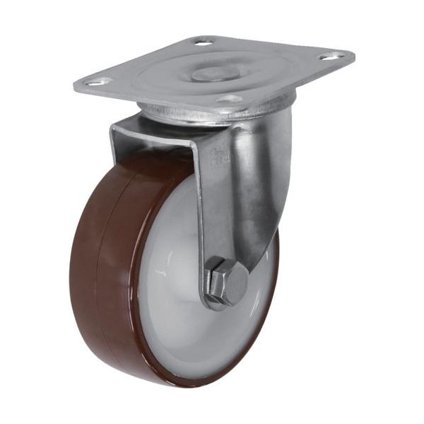 ■特徴 芯金・旋回部・ベアリングにはステンレス(SUS304)を使用しています。 自在旋回部には防塵カバーが付いた滑らかな動きの二層ベアリングを装備しています。  ■用途 電子部品・精密測定装置の運搬  ■仕様 プレート式 ステンレスニード...