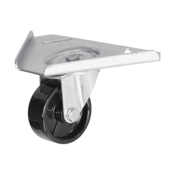 ■特徴 2面立ち上がり構造でコーナーにしっかりフィットし、位置決めが容易です。 取付部は２ケ所で部品点数が少なく、装着が容易です。 スチール製家具類の移動用に最適です。  ■用途 各種運搬台車に  ■仕様 自在式  ■材質 金具:スチール ...