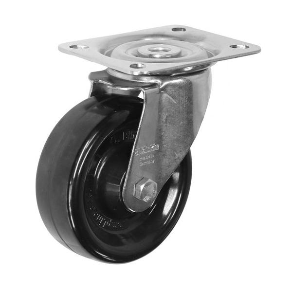 商品画像はイメージ画像です。実際とは異なる場合がございます。 ●旋回部には特殊耐熱グリースを使用しています。●PHN特殊フェノール樹脂車輪にはアスベスト類有害物質を使用していません。●製菓・製パン業のオープン向け台車に。●高温殺菌処理用台車...