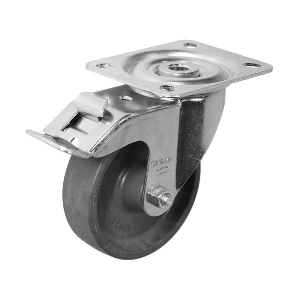 ■特徴 自在旋回部には特殊耐熱グリースを使用しています。 最高温度使用温度下での連続使用は最長1時間。使用後は約7時間のクールダウンが必要です。 車輪は耐摩耗性に優れています。 Blickle社製 ■用途 製菓・製パン業のオーブン向け台車 ...